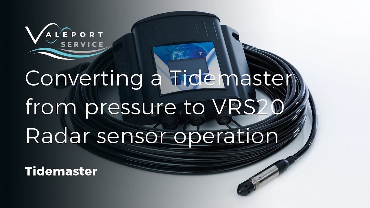 Valeport Service - Converting a Tidemaster from pressure to VRS20 Radar ...