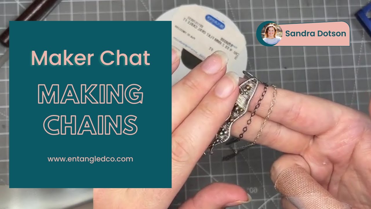 Making Chains for Wire Wrapped Pendants - Part 1 - YouTube