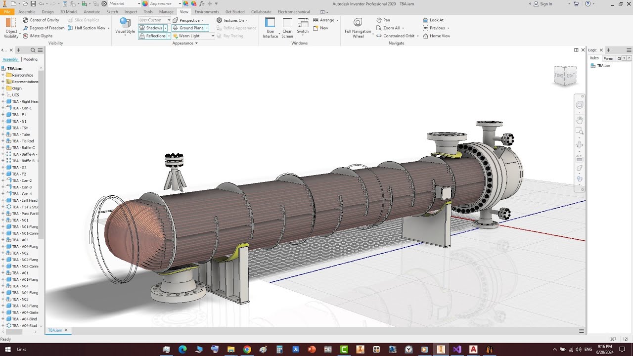Tutorial BEU Exchanger Part2, Nozzles and Pass Partition - YouTube