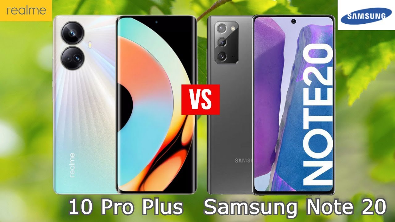 Realme 10 Pro Plus vs Samsung Galaxy Note 20 Comparison - YouTube
