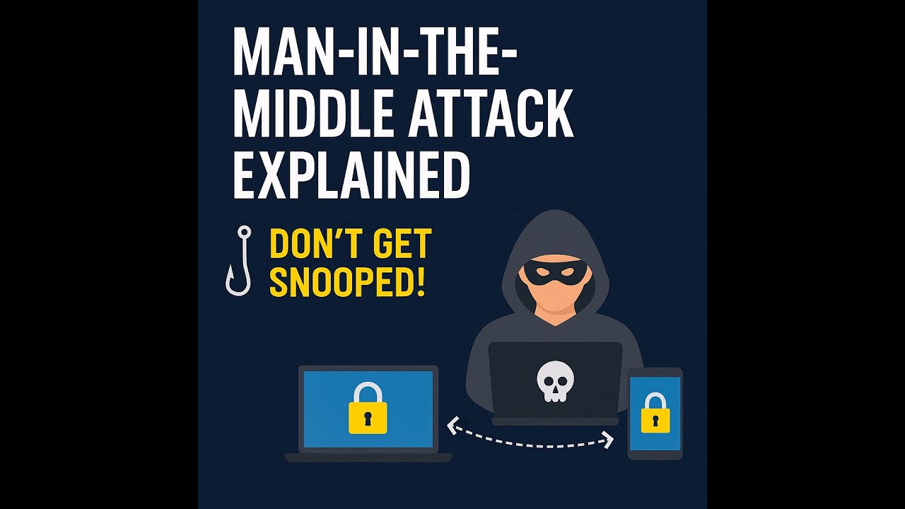 Man-in-the-Middle Attack (MITM) Explained 🔓 How Hackers Intercept Your ...