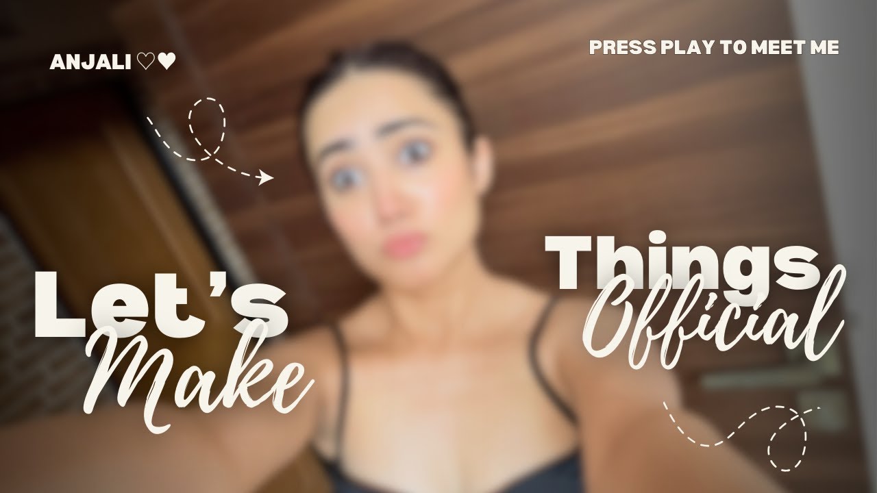 Let's make things official! - YouTube