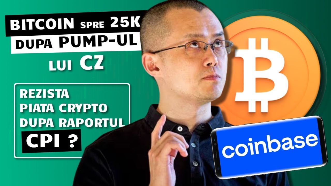 BITCOIN SPRE 25K DUPA PUMP-ul LUI CZ | Rezista Piata Crypto dupa ...