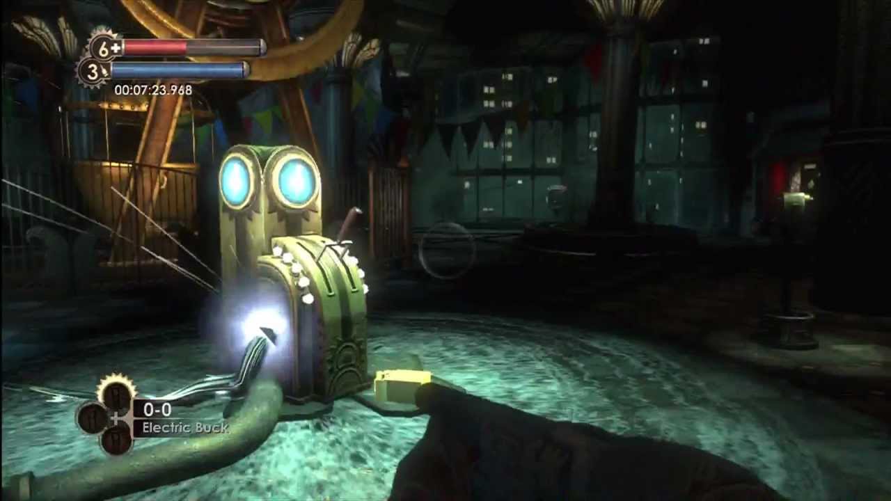 Bioshock Ultimate Rapture Edition Challenge Rooms Pt:2 - YouTube