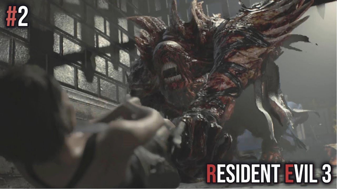 Jill Valentine VS Nemesis Phase 2, Perfect Dodge!! | Resident Evil 3 ...