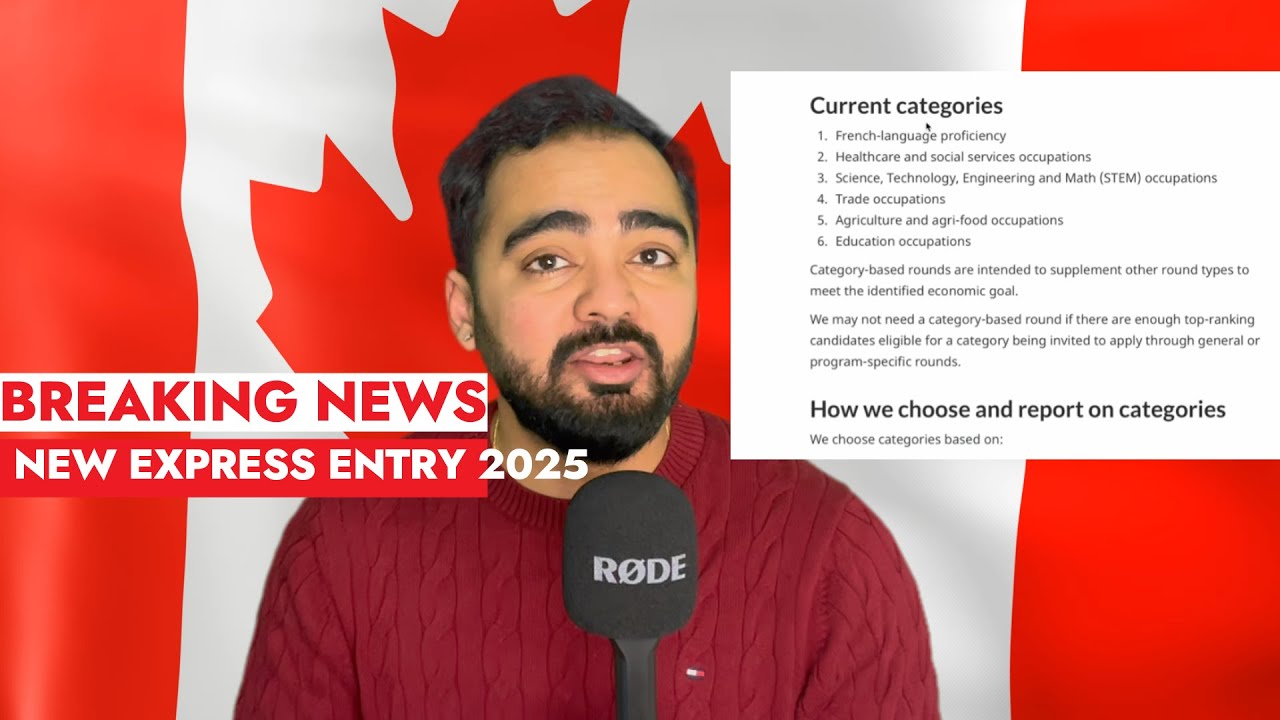 BREAKING - New Express Entry Changes 2025 | Major IRCC Express Entry Category Changes 2025 - YouTube