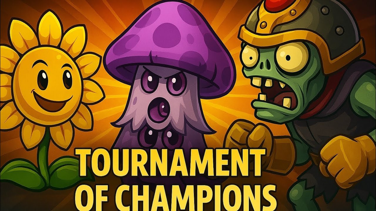 Plants vs. Zombies 2: Tournament of Champions 🌿 | Guard Shroom vs Boss ...