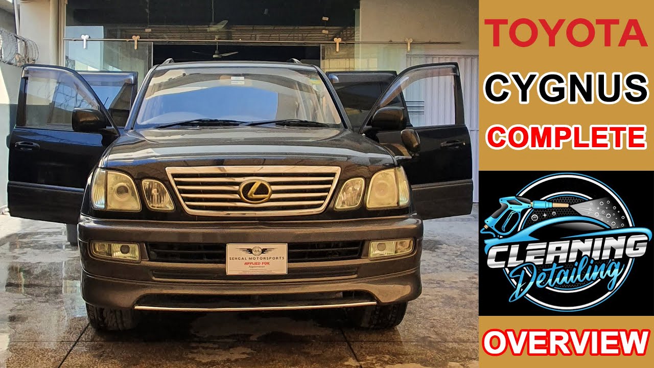 Toyota Cygnus Complete Detailing Overview - YouTube