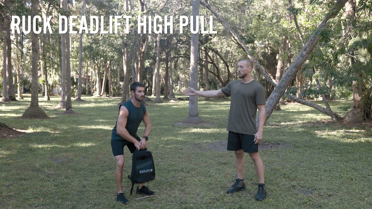 GORUCK Sandbag & Ruck (SRT) // RUCK DEADLIFT HIGH PULL 1 - YouTube