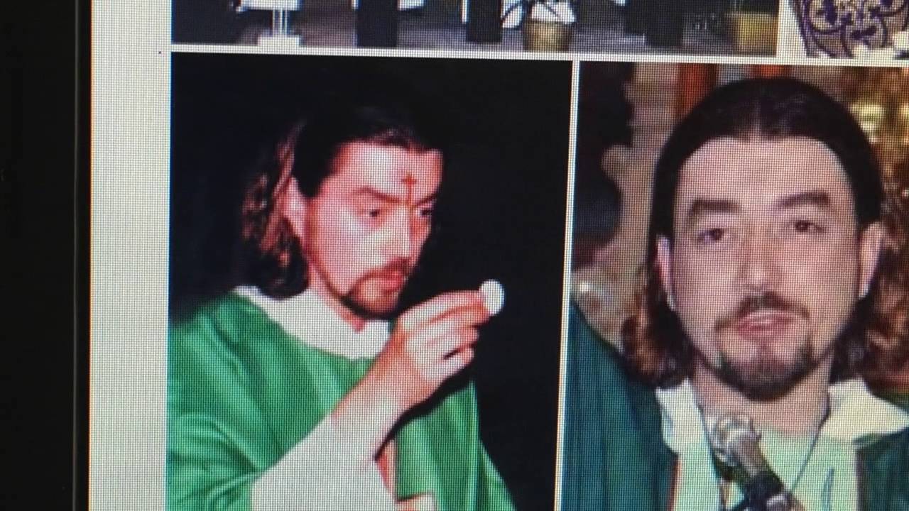 joes oi painting,protrait, Fr Zlatko Sudac - YouTube