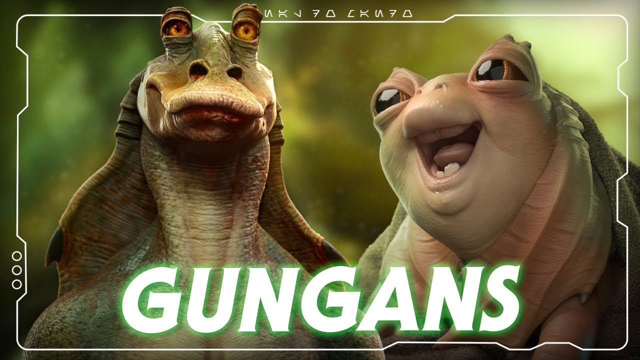 TUDO SOBRE OS GUNGANS : A ESPÉCIE DO JAR JAR BINKS | Canal do Mando ...
