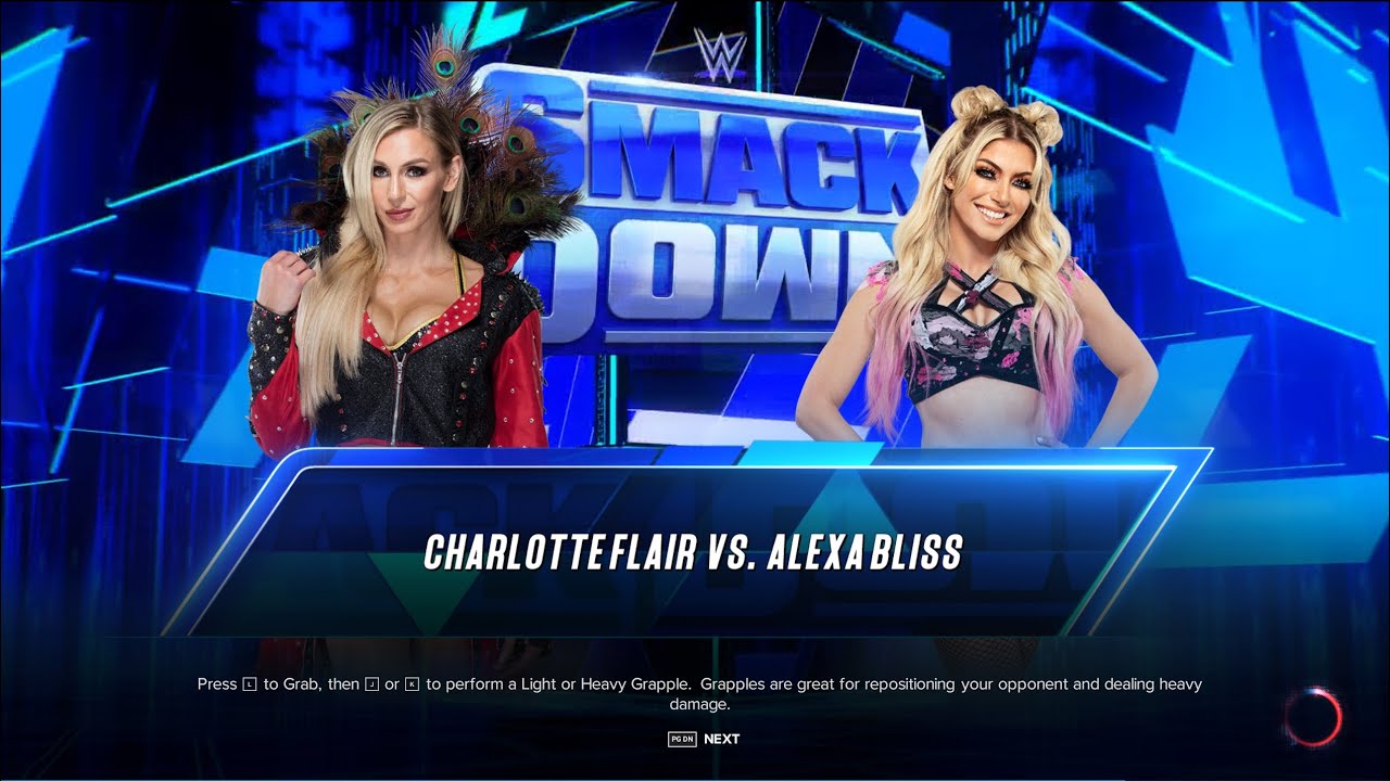 Charlotte vs Alexa Bliss ,Two Female Superstar Fight | Wwe 2k23 - YouTube