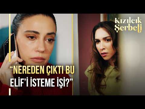 Elif, Asil ve Nursema’nın konuşmasını duyuyor! | Kızılcık Şerbeti 124. Bölüm