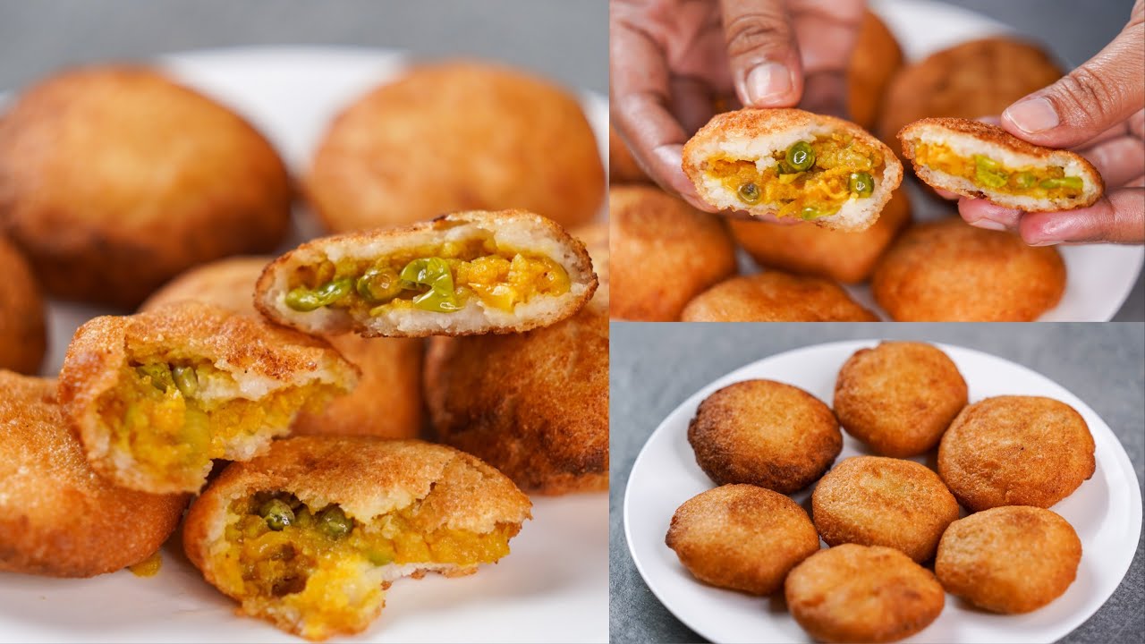 CRISPY POTATO SUJI CUTLET | POTATO SEMOLINA CUTLET | ALOO SUJI CUTLET ...