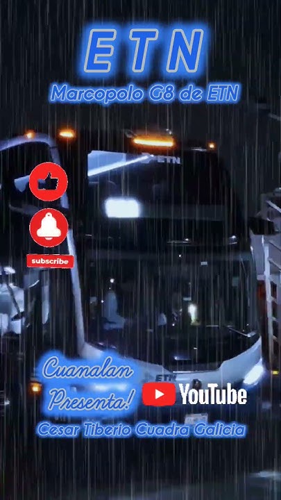 Hermoso Marcopolo G8 de ETN. - YouTube