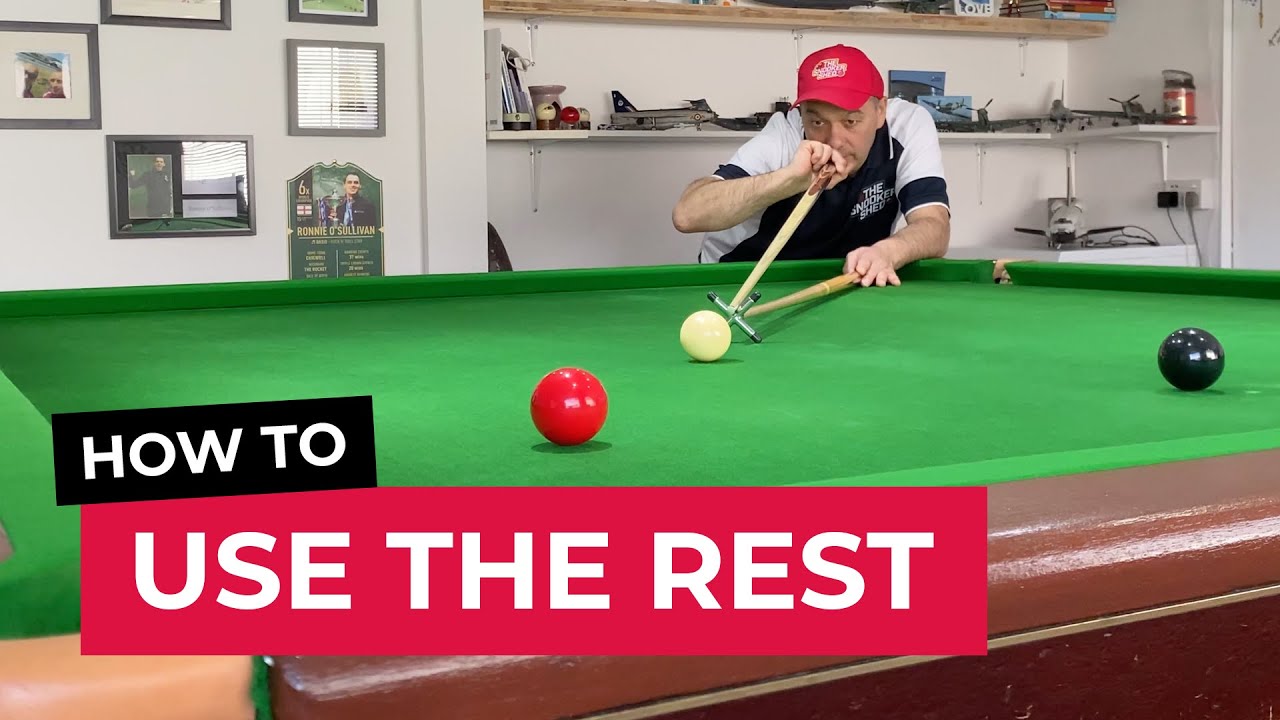 Snooker Tips How to Play Snooker Using the Rest - Play Like Kyren ...