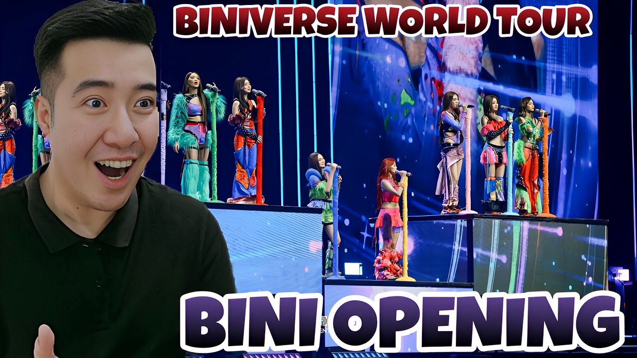 BINI | BINIverse World Tour 2025 Opening #BINIWorldTour5 | REACTION ...