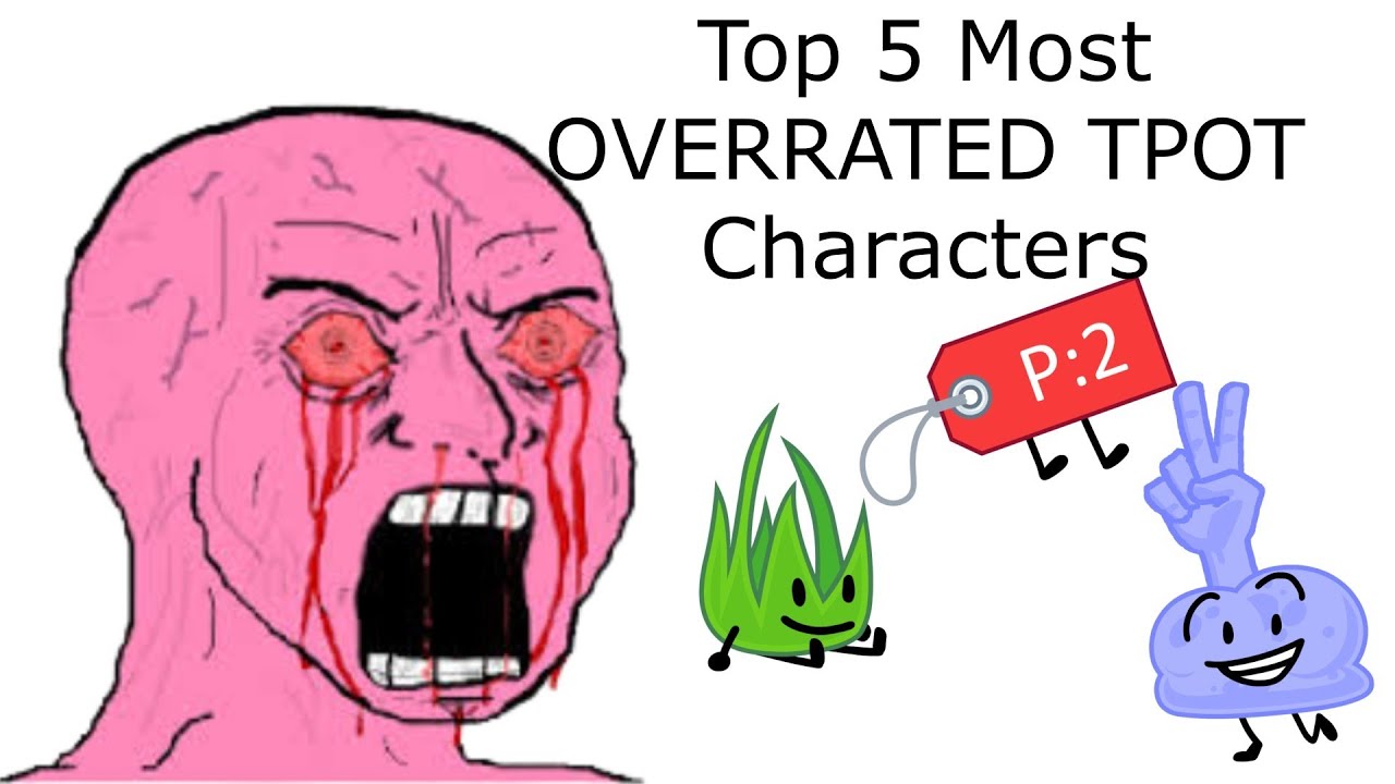 Top 5 Most OVERRATED TPOT Characters feat @rtmkr1523 - YouTube