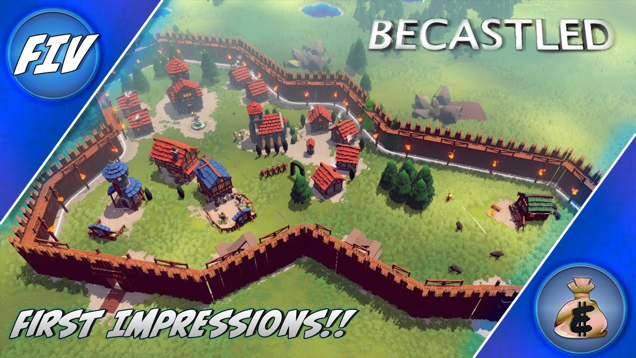 becastled gameplay | First impressions | castle flipper | Strategy Game ...