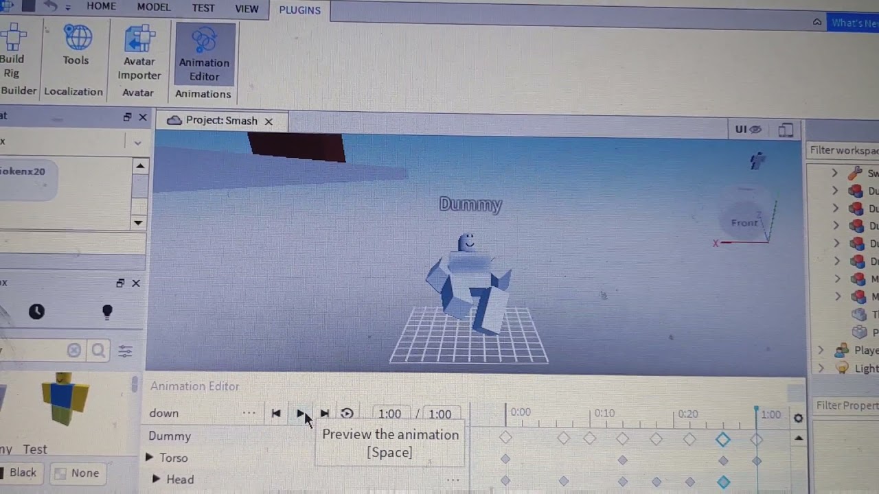 Project Smash Getting Hit Animation Test - YouTube