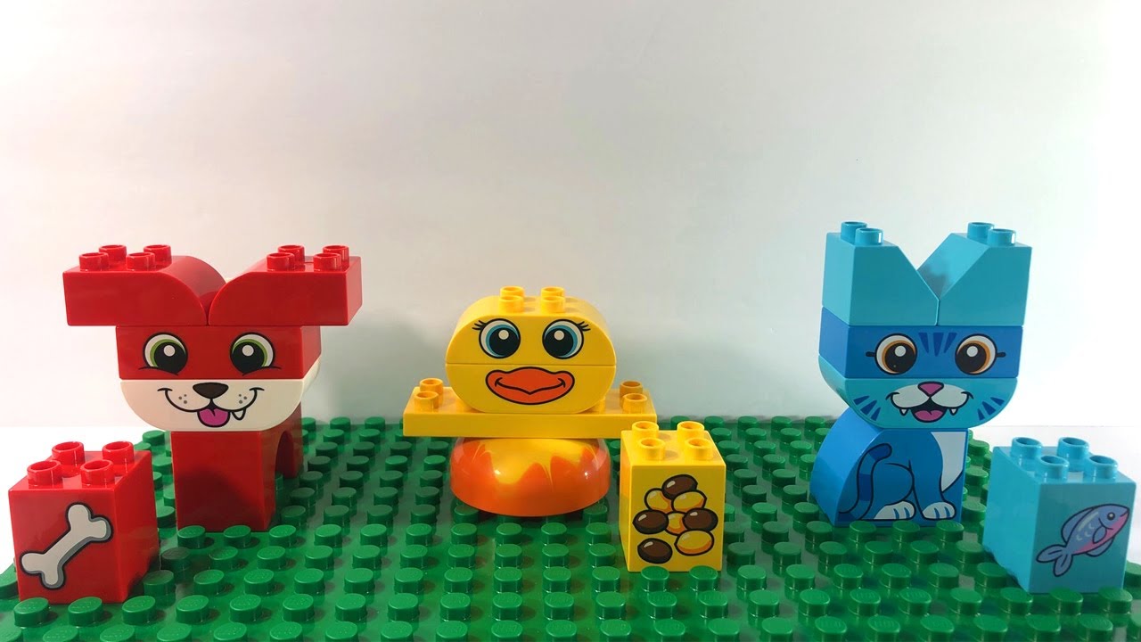 How To Build LEGO Duplo My First Puzzle Pets 10858 | Satisfying Duplo ...
