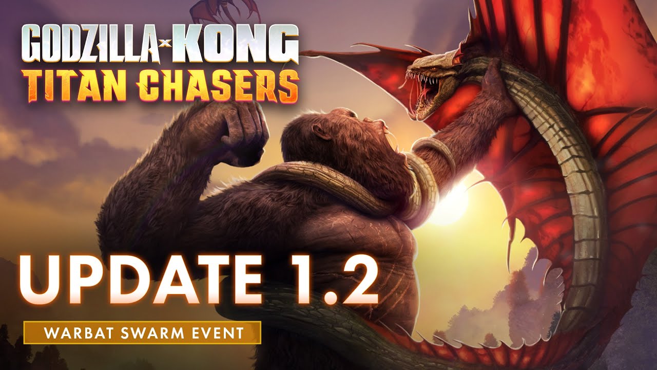 Kong vs Warbat Update 1.2 | Godzilla x Kong: Titan Chasers - YouTube