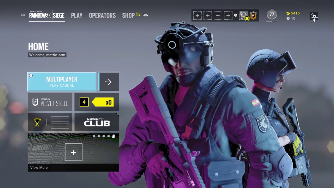 Tom Clancy's Rainbow Six siege intro - YouTube