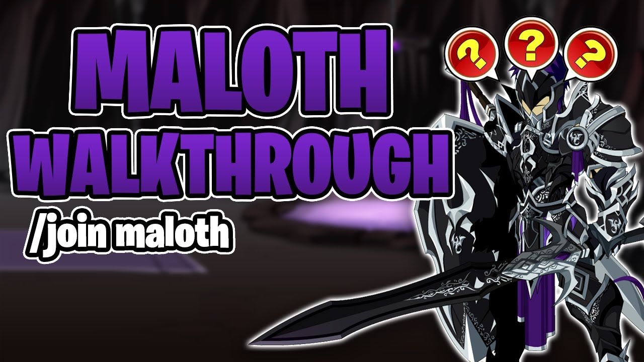 Maloth Quest Walkthrough /join maloth - AQW - YouTube