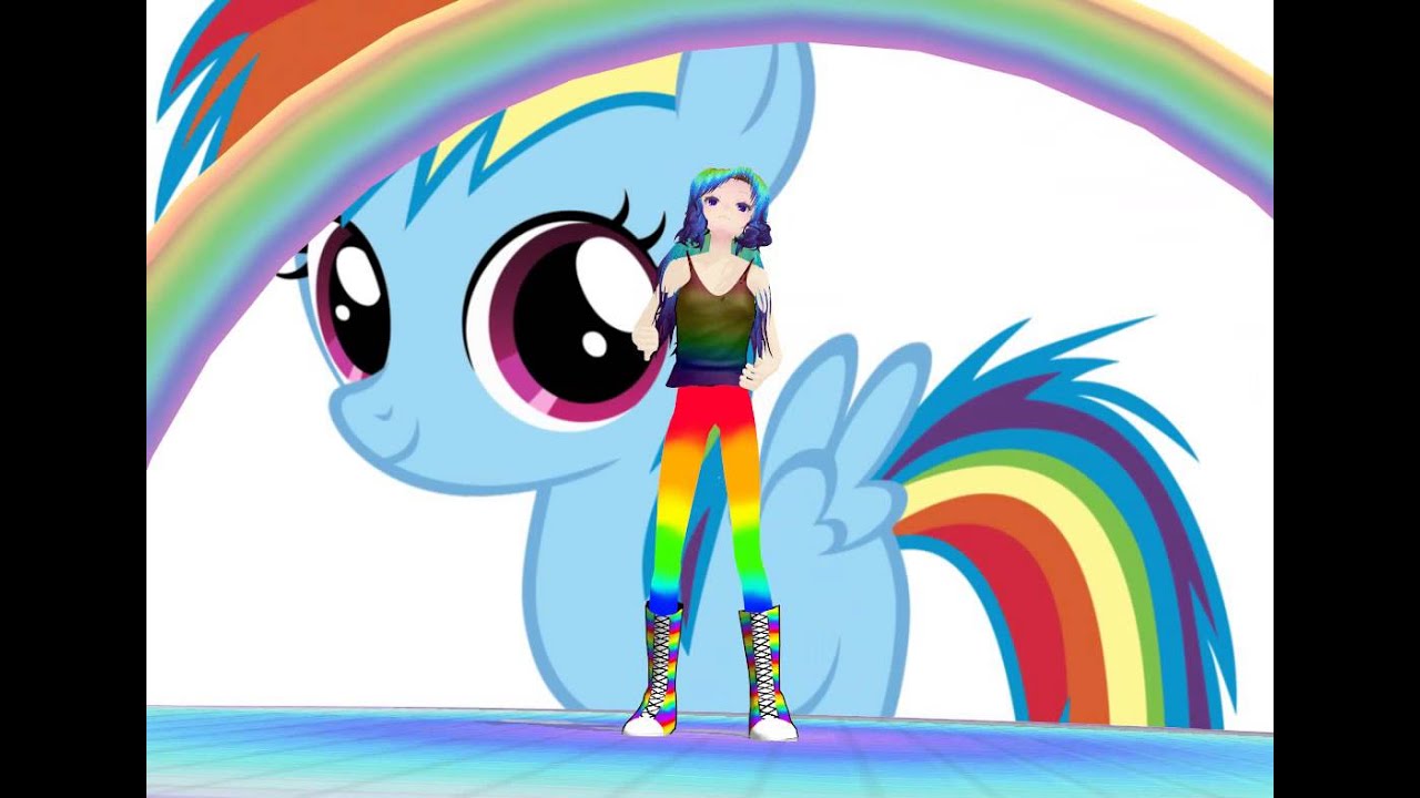 |MMD|Rainbow Dash|E.T| - YouTube