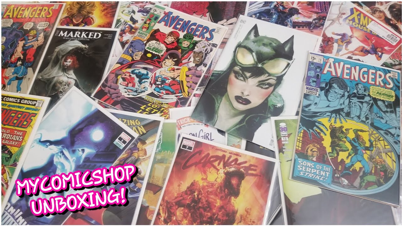 New Comics & Avengers Back Issues Unboxing | MyComicShop Haul - YouTube
