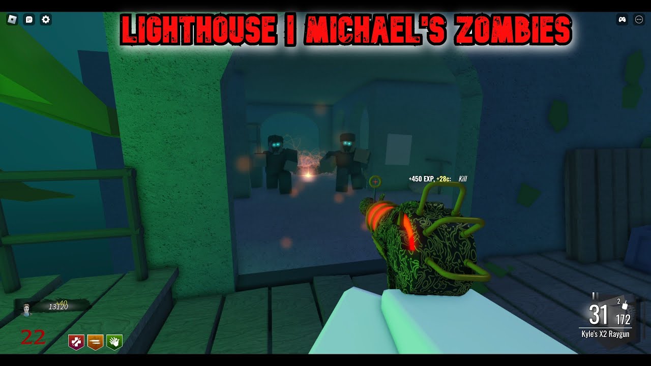 [NEW] "MICHAEL'S ZOMBIES" | LIGHTHOUSE MAP [roblox] - YouTube