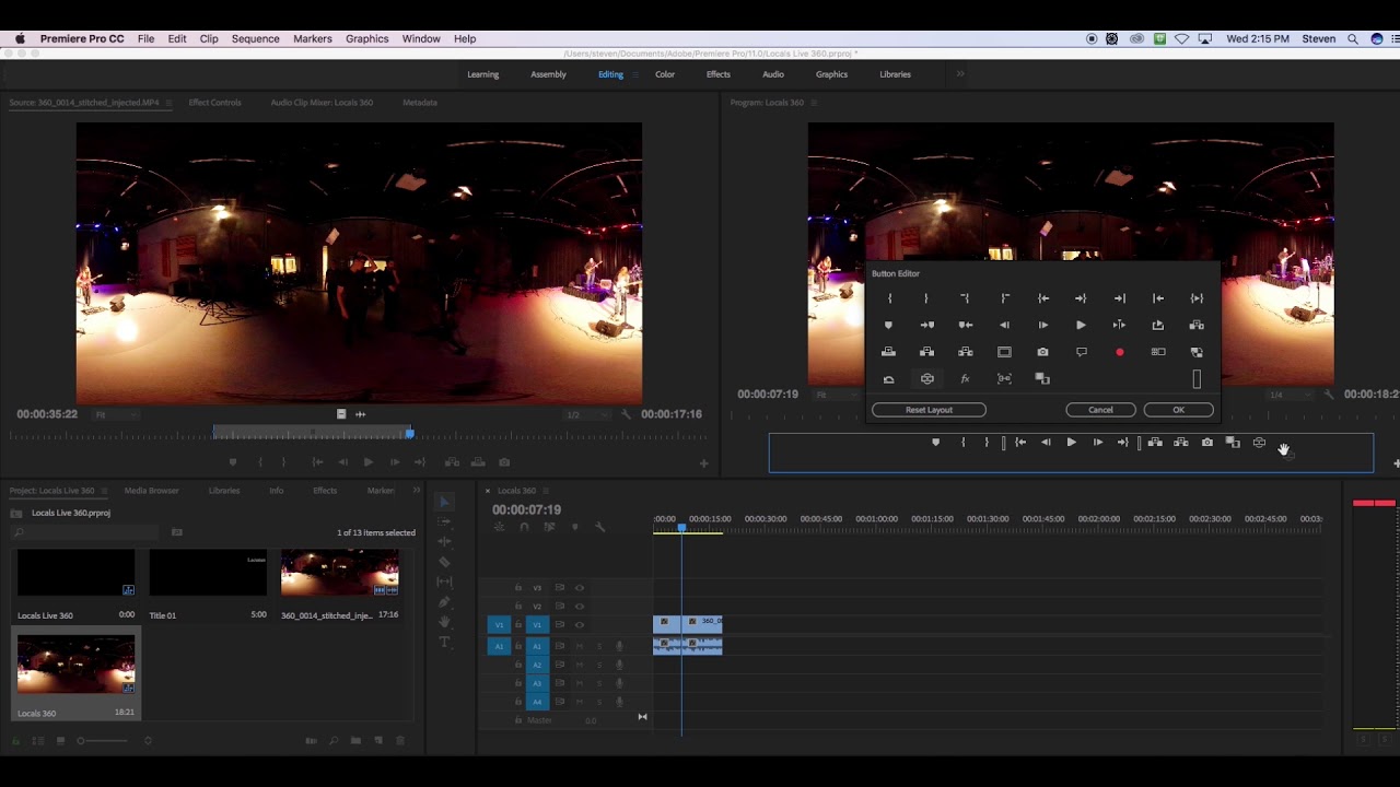 Stitching and Editing 360 Video - YouTube