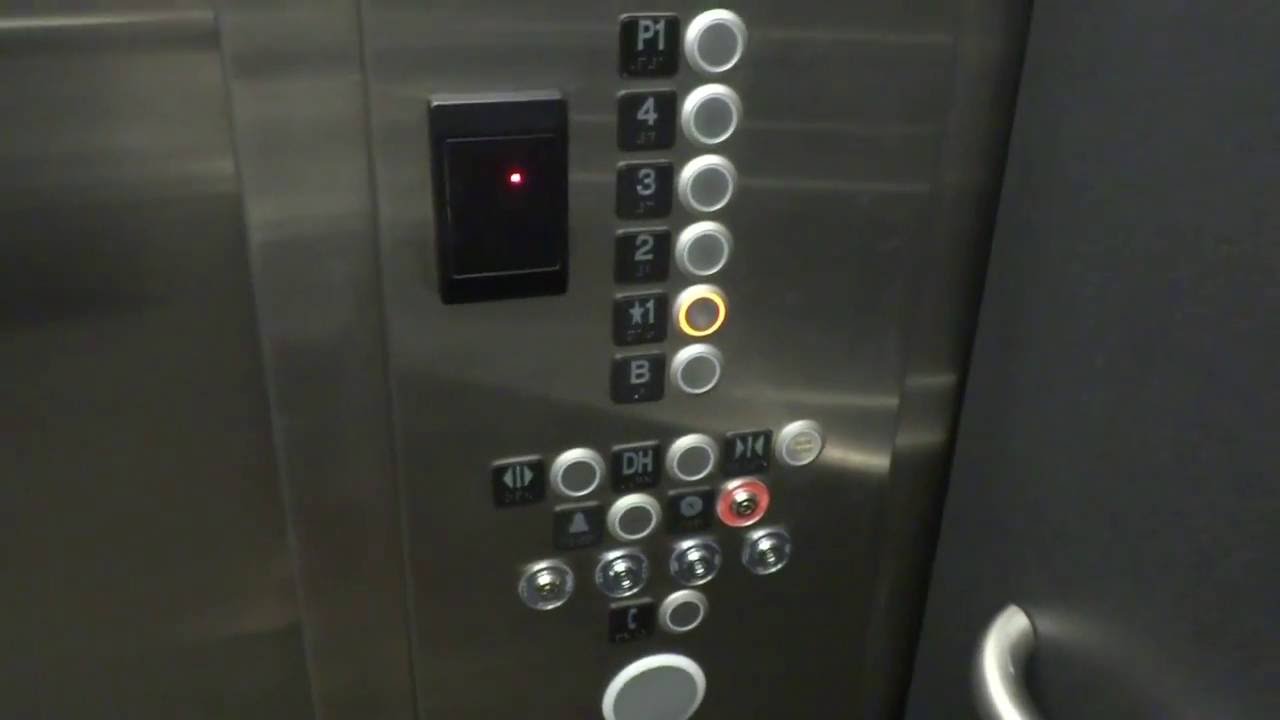 KONE MonoSpace Traction Elevators @ UW Whitewater Hyland Hall - YouTube