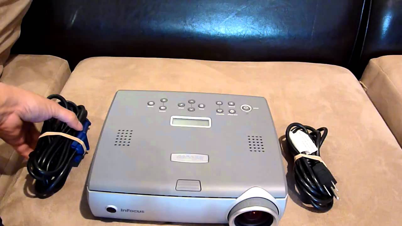 Infocus LP600 DLP Projector - YouTube