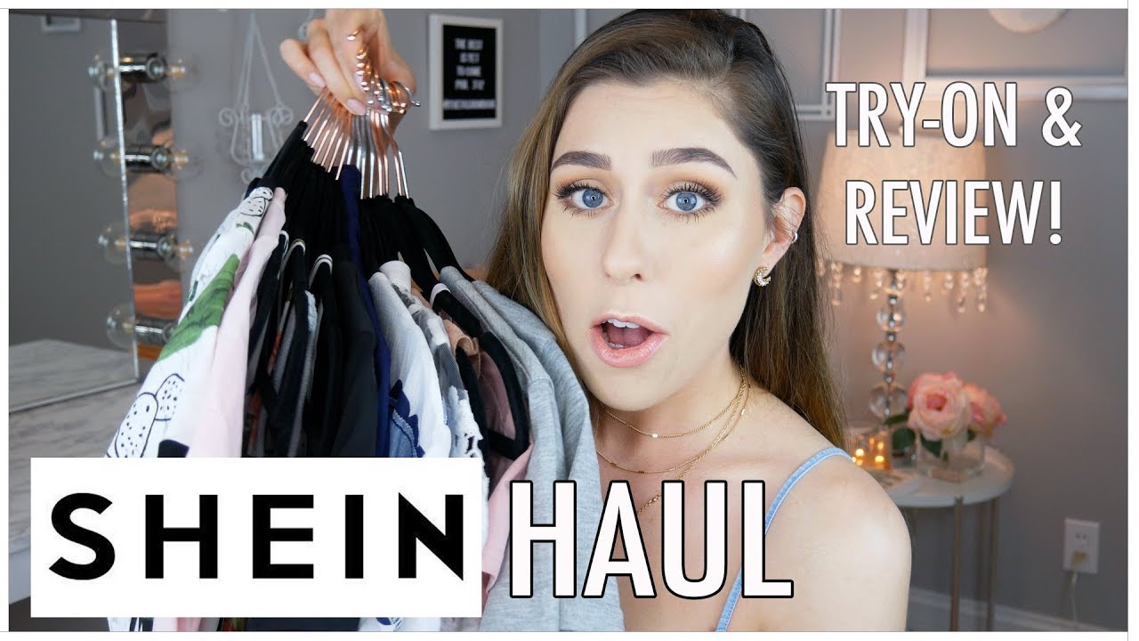 SHEIN AFFORDABLE CLOTHING HAUL! TRY ON & REVIEW! - YouTube