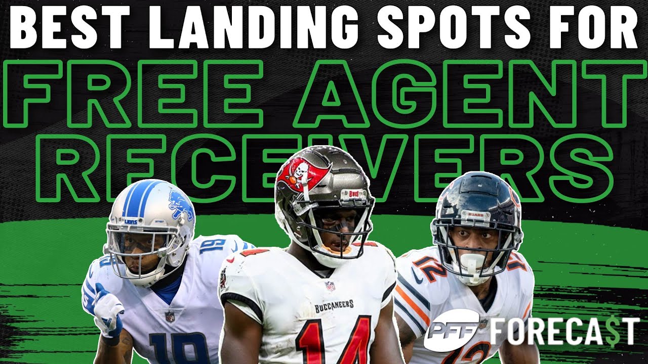 Best Landing Spots for Free Agent WRs | 2021 NFL Free Agency - YouTube