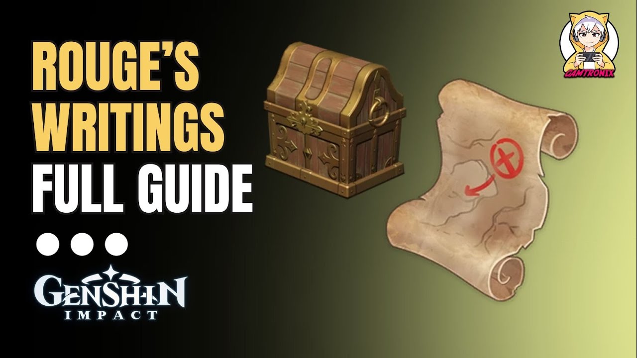 Rouge's Writings Treasure Chest-Genshin Impact - YouTube