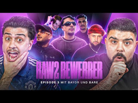 ER KLINGT WIE AKIM! 😱 RAW Season 2 Bewerber EP3 mit Baré & Bayor