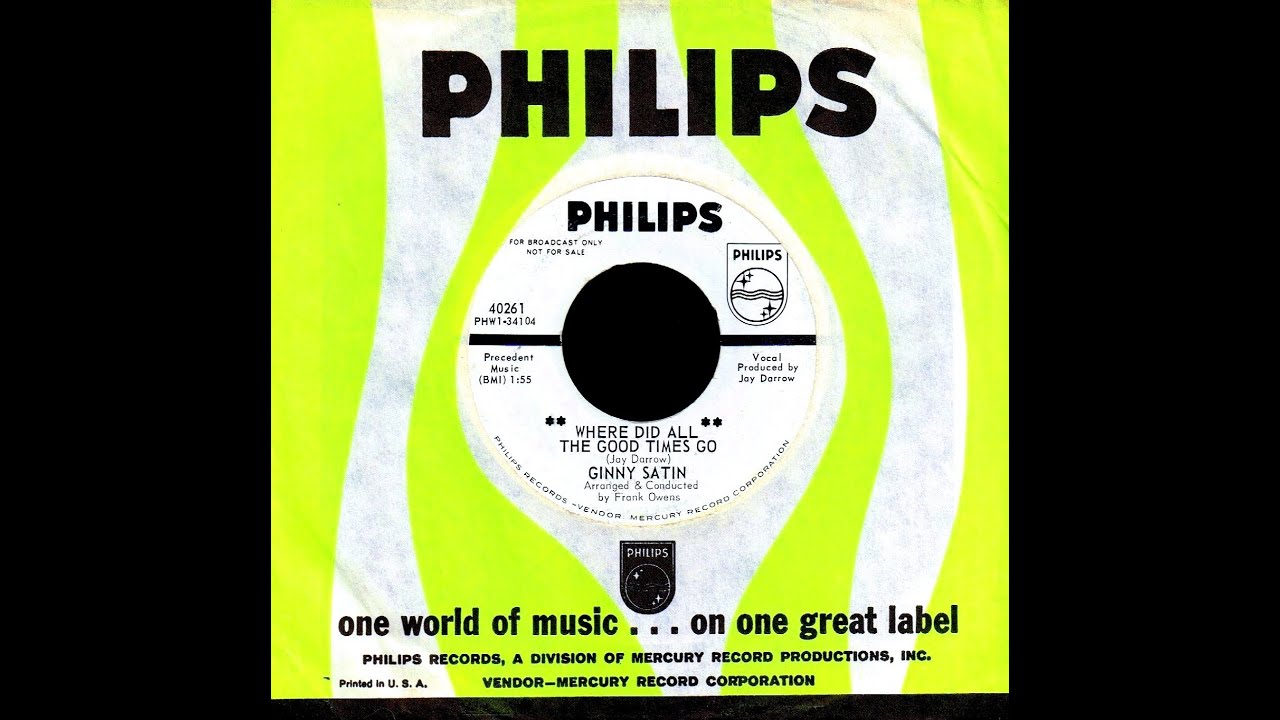 Ginny Satin (Diane Castle - Diana King) - WHERE DID ALL THE GOOD TIMES ...