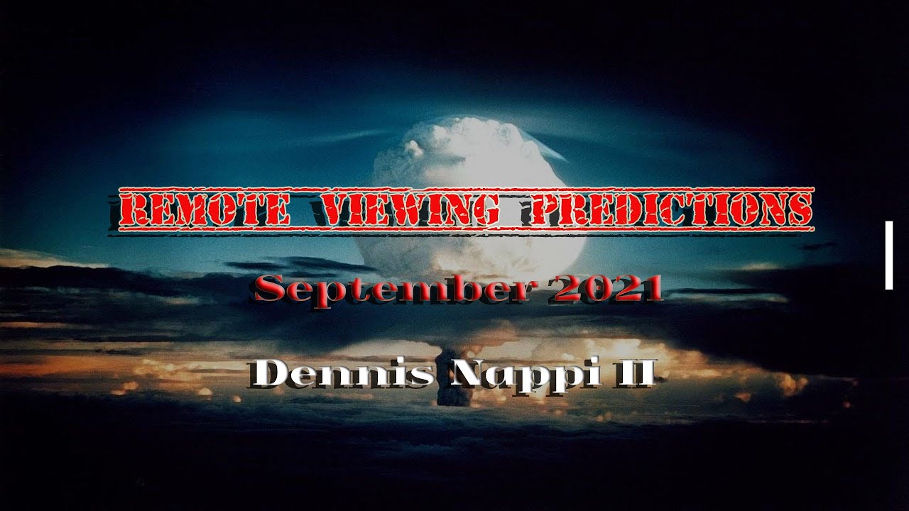 World Events Predictions - September 2021 - YouTube