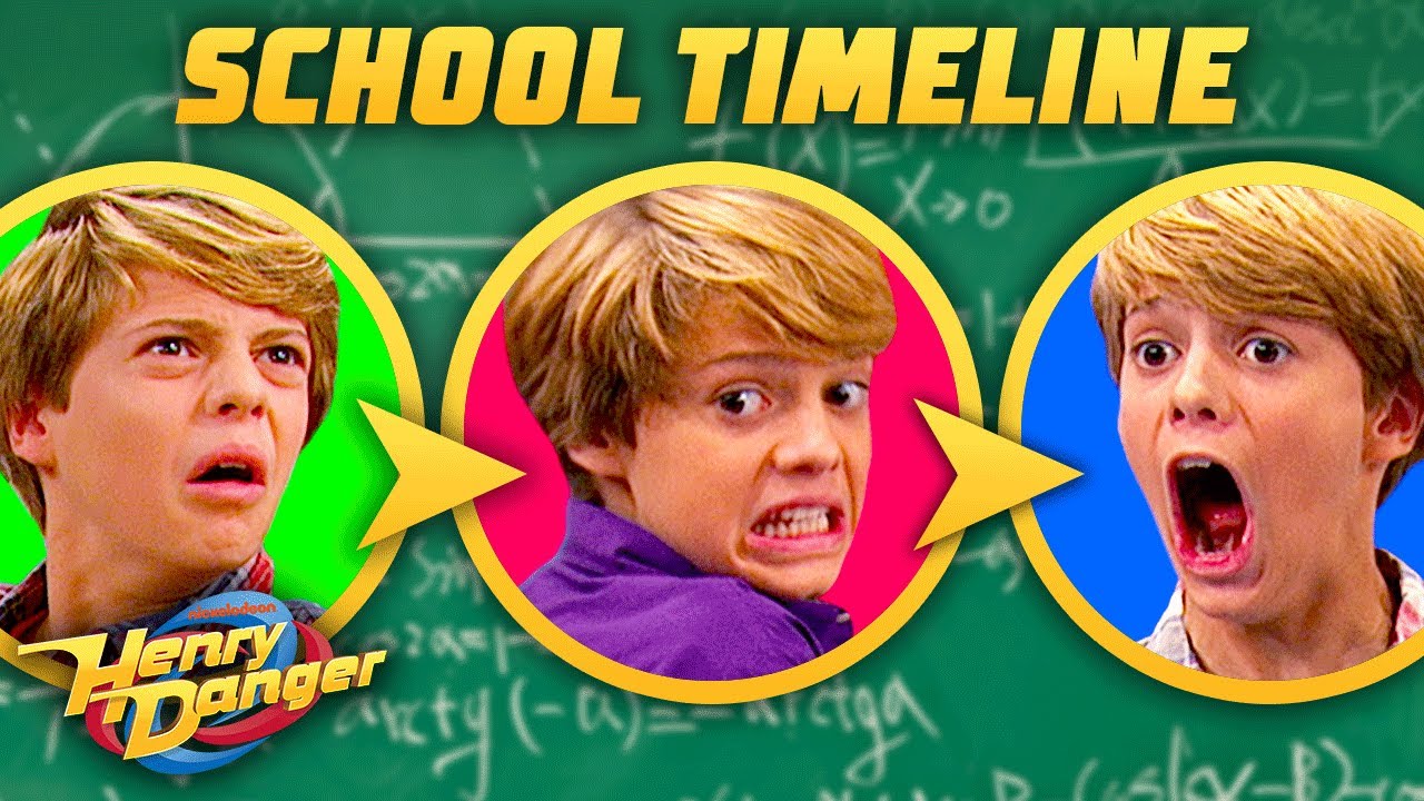 Henry Hart at School Timeline! 📚 | Henry Danger - YouTube