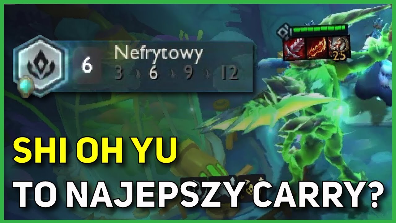 SHI OH YU TO CHYBA NAJLEPSZY CARRY! | Teamfight Tactics Set 7 - YouTube