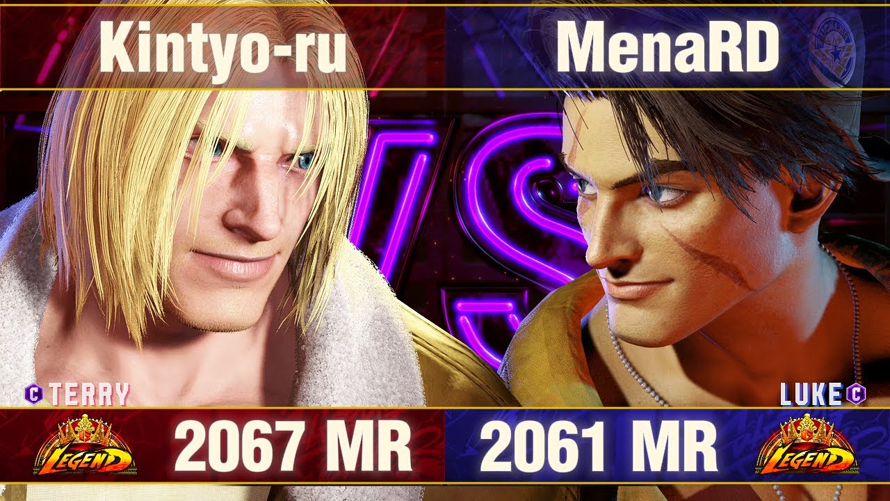 【スト6】きんちょーる vs メナ (テリー vs ルーク) SF6 Kintyoru vs MenaRD (Terry vs Luke ...