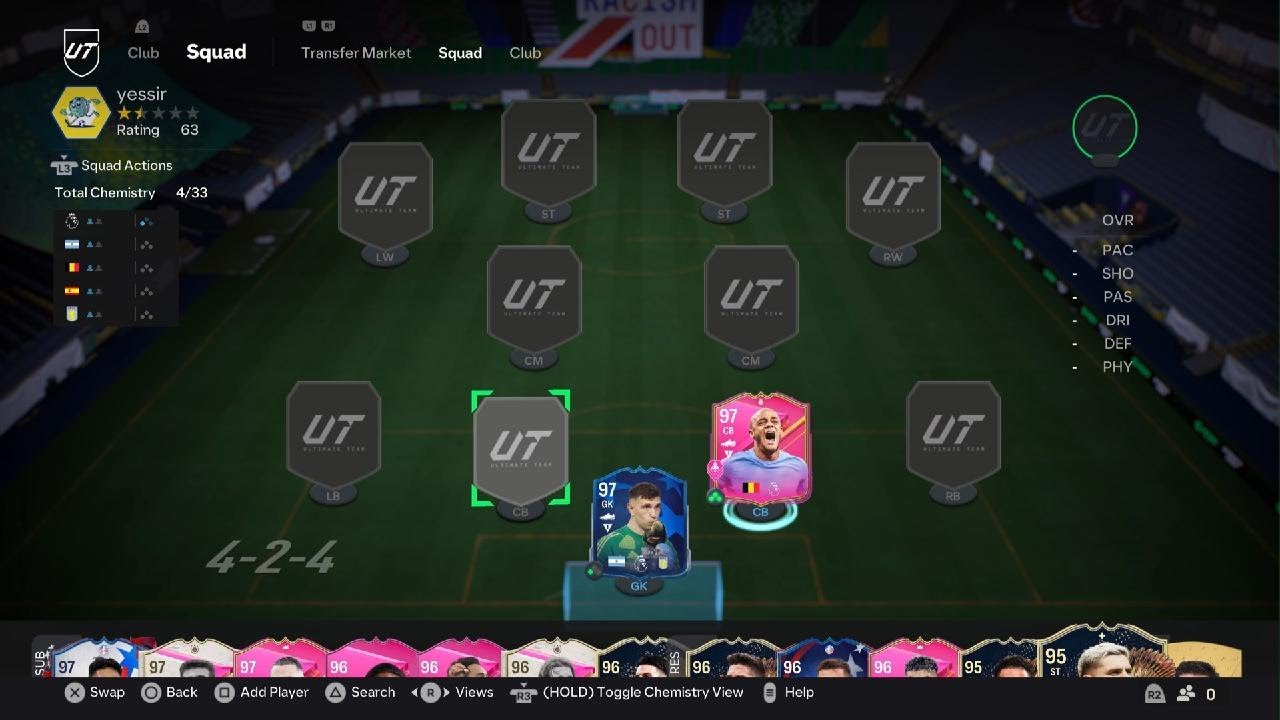 My updated FC24 team in late August!! - YouTube