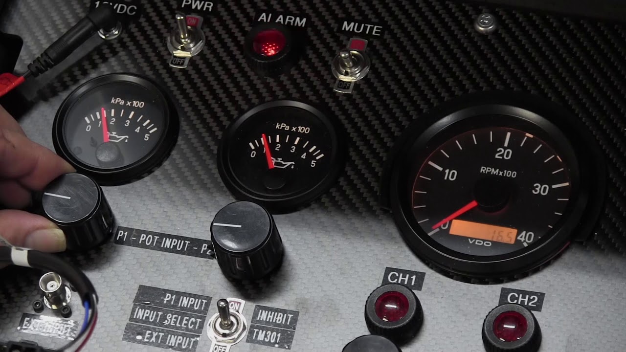 Bolec Electronics FL301 Gauge Alarm - YouTube