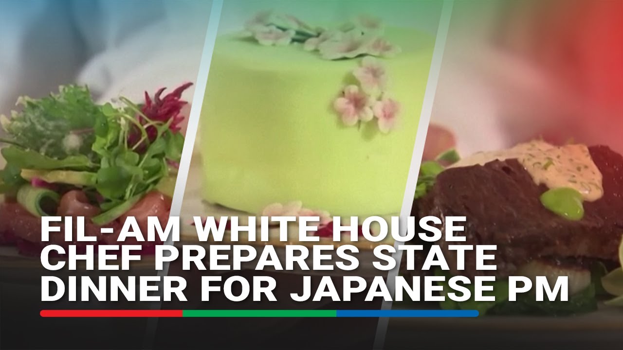 What's on the menu: Fil-Am White House chef prepares State Dinner for ...