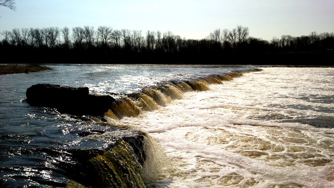 Латвия. Кулдига, самый широкий водопад в Европе. - YouTube