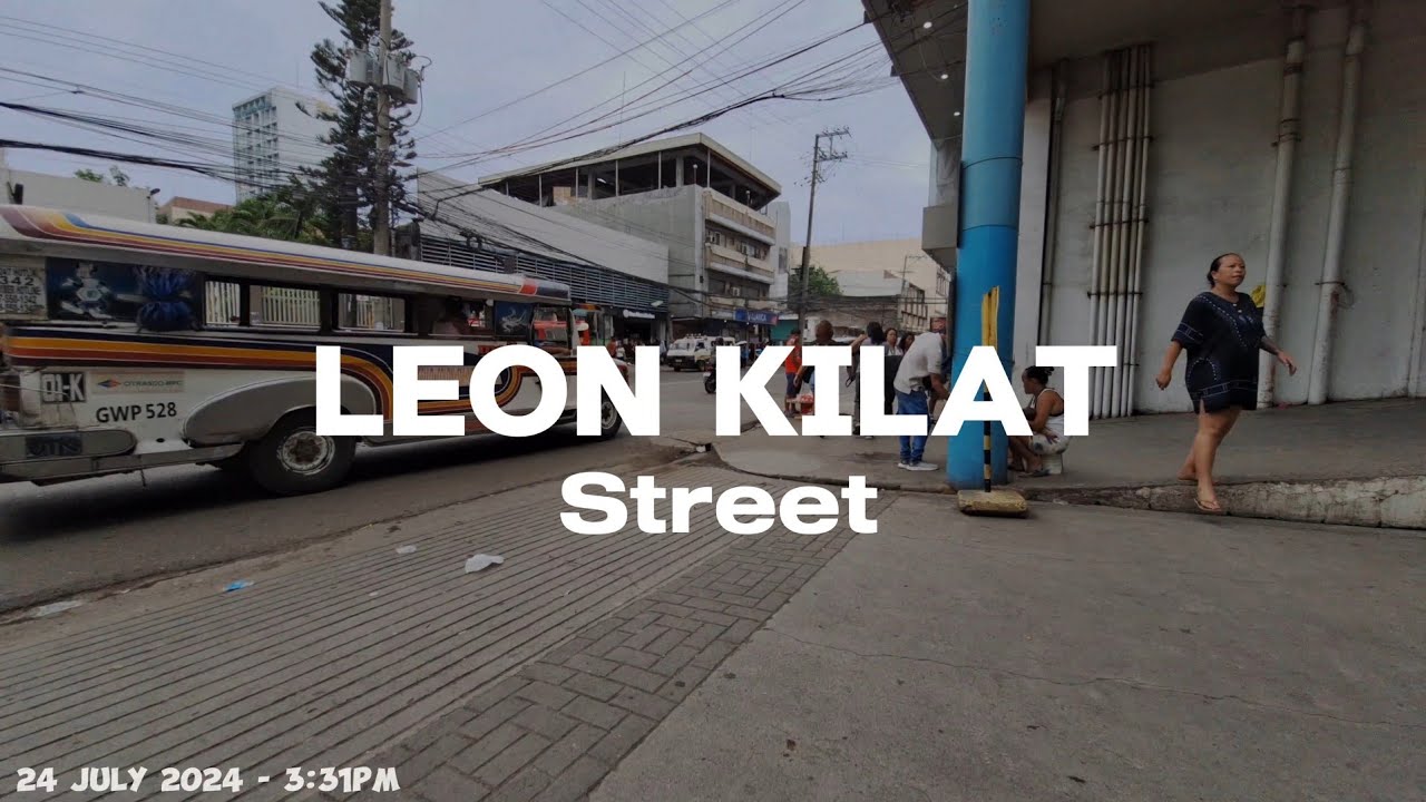 Walking the Old Street in Cebu City Leon kilat Street to sto.niño ...