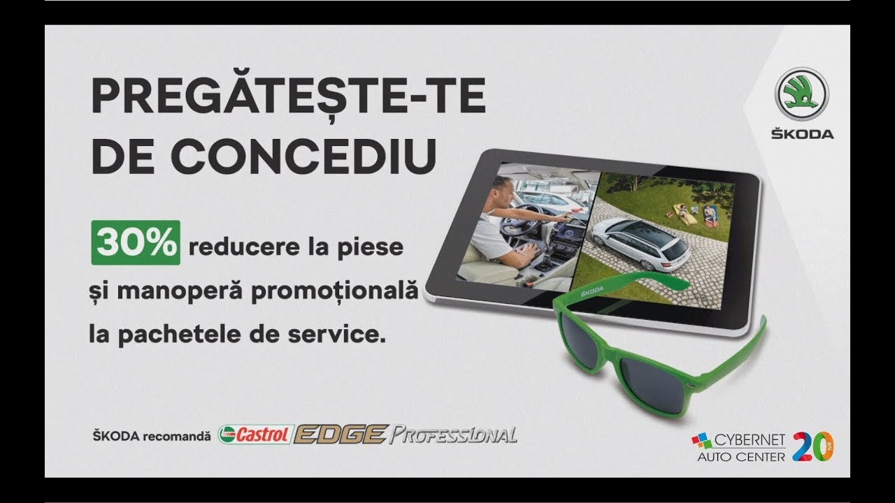 Campanie Service ŠKODA - Cybernet Auto Center - YouTube