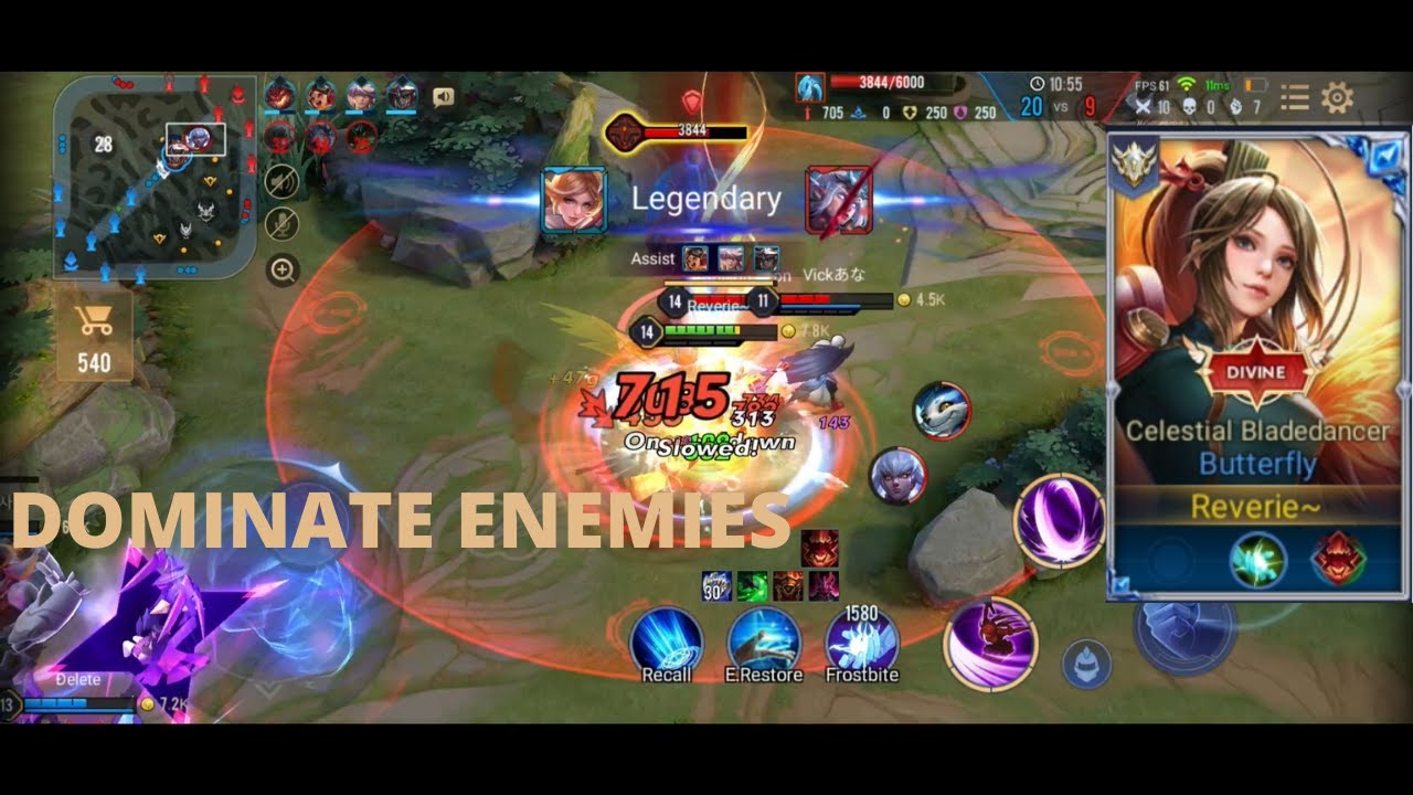 AoV Butterfly is OP - ARENA OF VALOR GAMEPLAY - YouTube